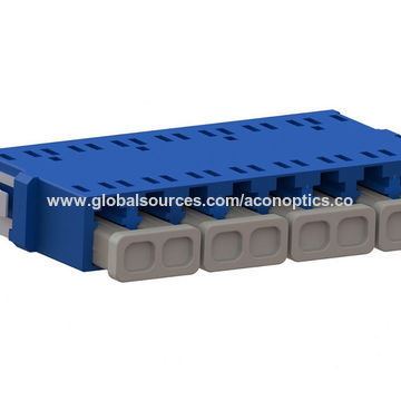 Buy Wholesale Taiwan Lc Fiber Optic Adapter, Simplex/duplex/quad/8-port ...