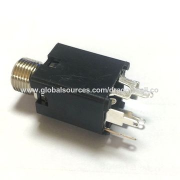 Phone jack 6.35mm 5PIN DIP TYPE ROHS, Phone Jack 6.35 Phone Jack ...
