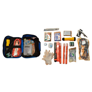 Auto car emergency tool kit/roadside emergency kit set for road safety ...