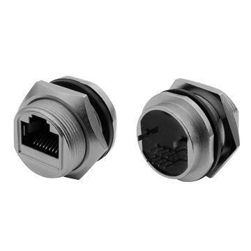 Buy Wholesale Taiwan Circular Rj45 Connector With 8p8c Waterproof ...
