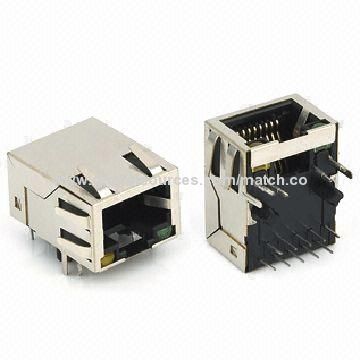 Buy Wholesale Taiwan 10/100/1000base-t Connector With Magnetic ...