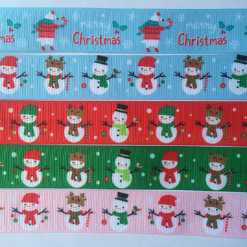 Buy Wholesale China Christmas Decoration Ribbon Xmas Tree Deer Snowman ...