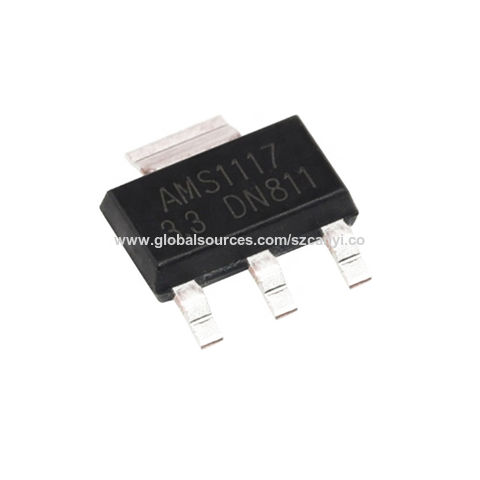 Integrated Circuit AMS1117-ADJ Linear regulator Power supply Regulator ...
