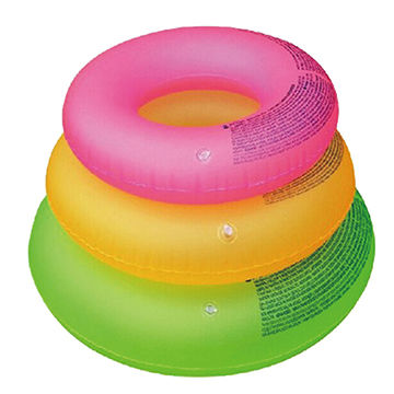 Inflatable swim ring, custom logo PVC inflatable swim ring for kids and ...