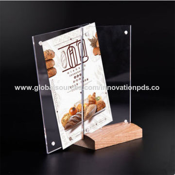Buy Wholesale China Acrylic Menu Holder, Made Of Acrylic, Green ...