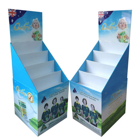 Buy Wholesale China Pop Counter Displays,custom Printing,full Blue ...