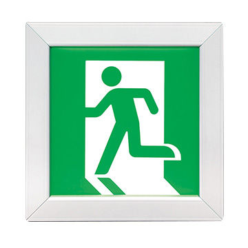 Buy Wholesale Taiwan Led Exit Sign Lights Flippable Frame Cover ...