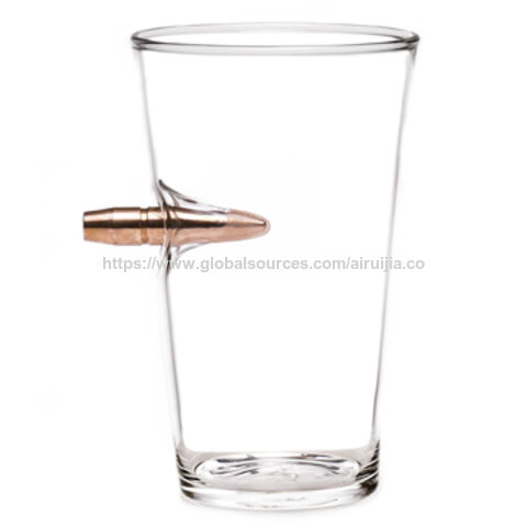 Buy Wholesale China Bullet Hand Blown Pint Glass & Bullet Hand Blown ...