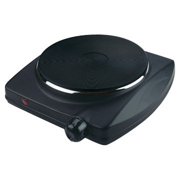 Single Electric Hot Plate with Cast Iron Heating Element and Indicator ...
