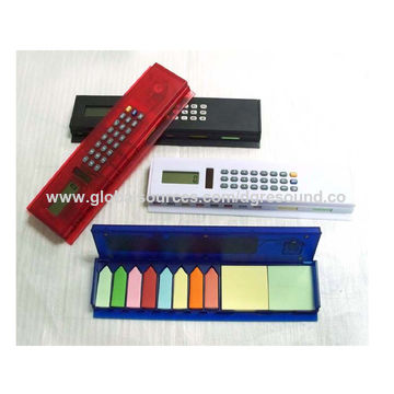 Buy Wholesale China Custom 20cm Scale Solar Calculator With Sticky ...