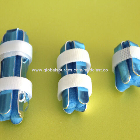 Orthopedic Foam Padded Aluminium 4-Piece Type Finger Fracture Splint ...