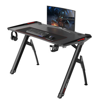 China (MASK-BLADE) Morden Iron Frame custom gaming computer desk on ...