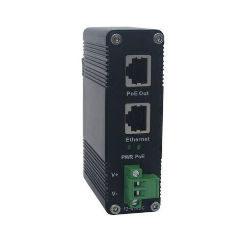 Hardened Industrial Gigabit 802.3at 30w Poe+ Injector With Din-rail And ...