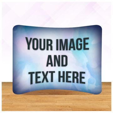 Buy Wholesale United States Custom Print Curved Backdrop Portable ...