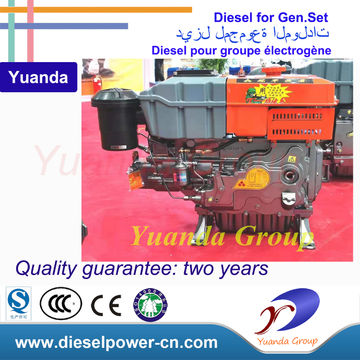 China Moteur diesel monocylindre du groupe Yuanda offrant une garantie ...