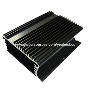 China Extruded Aluminum Casing with Black Anodizing Surface, OEM ...