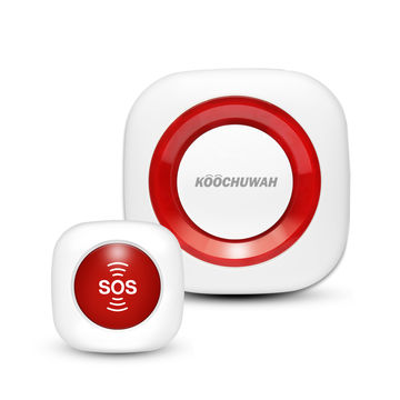 Most Convenient SOS Emergency Button Wireless GSM Alarm System 850/900 ...