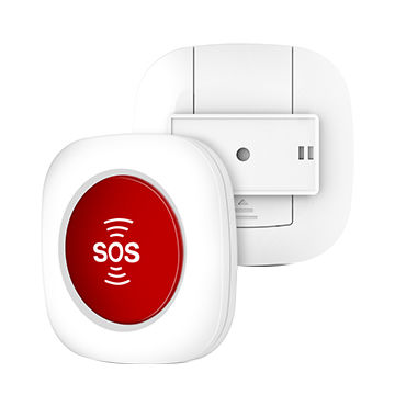 Buy Wholesale China Wireless Sos Panic Button Loud Sound For Smart Emergency Alarm System & Sos ...