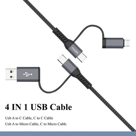 Buy Wholesale China Premium 4 In 1 Data Cable With Ce Certificate & C2c ...