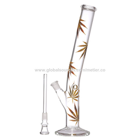 Buy Wholesale India Metier 12" Inch Tall Multi-leaf Glass Bongs ...