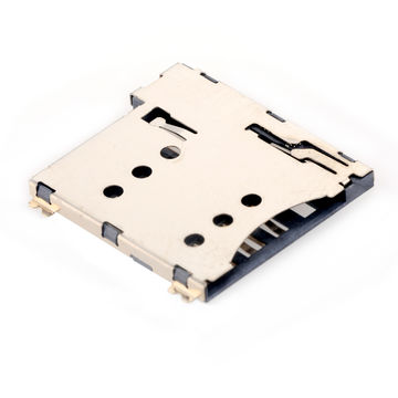Push push Micro SIM card connectors readerwithout Switch PIN height 1 ...