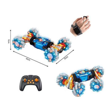 Buy Wholesale China 1:10 12ch Rc 4x4 Stunt Twisting Climbing Car Watch ...