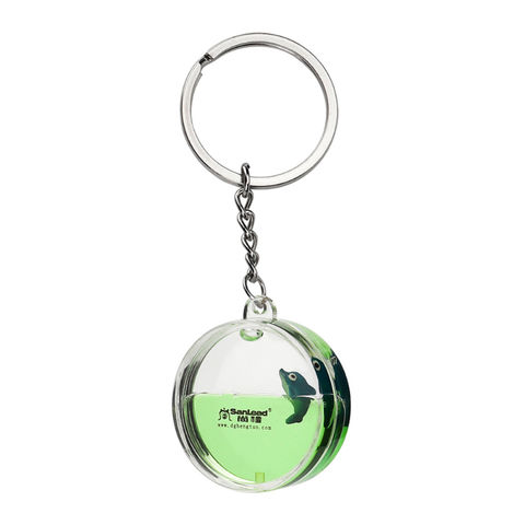 Buy Wholesale China Liquid Keychain With Cute Whale Floater Inside ...