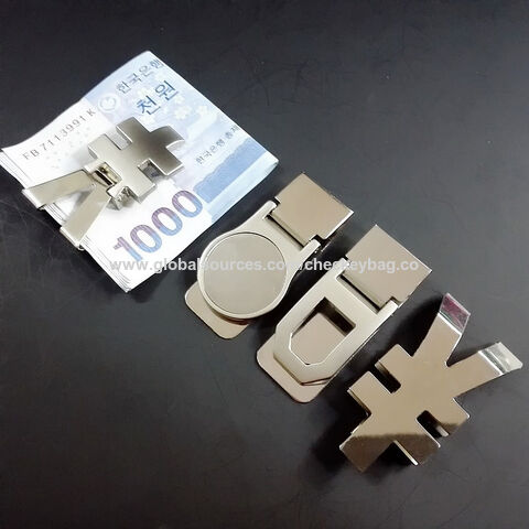 Buy Wholesale China Stainless Steel Money Clip For Men, Minimalist Slim ...