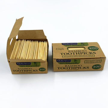 Buy Wholesale China Promotional 100% Disposable Bamboo Toothpicks ...