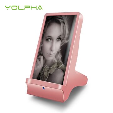 Qi photo frame wireless charging stands mobile phone holder, picture ...