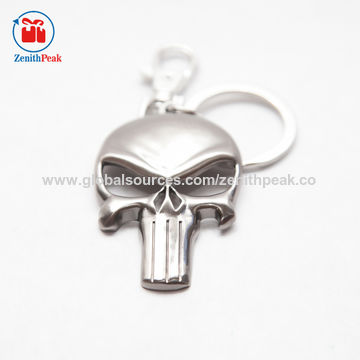 Buy Wholesale China Custom Sugar Skull Keychains/skull Keychain Mold ...
