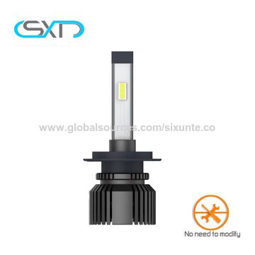 Highlight Car Led Headlight Super Mini Size Led Head Light H7auto Led ...