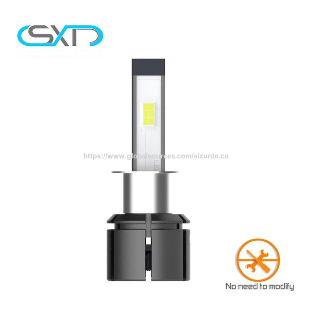 China Highlight H3 Car LED Headlight Super Mini Size LED HEAD LIGHT ...