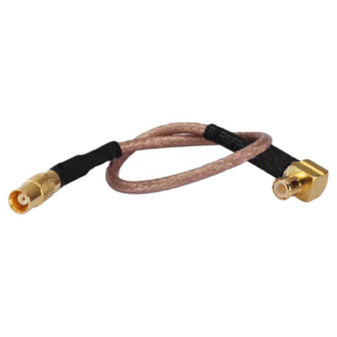 Rf Pigtail Cable, Right Angle Mcx Male To Smb Female, 50 Ohms Impedance ...