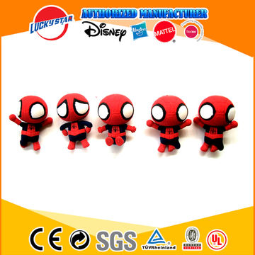 Eraser, 3d Spiderman Shape Eraser Set For Kid Studying Gift - Explore ...