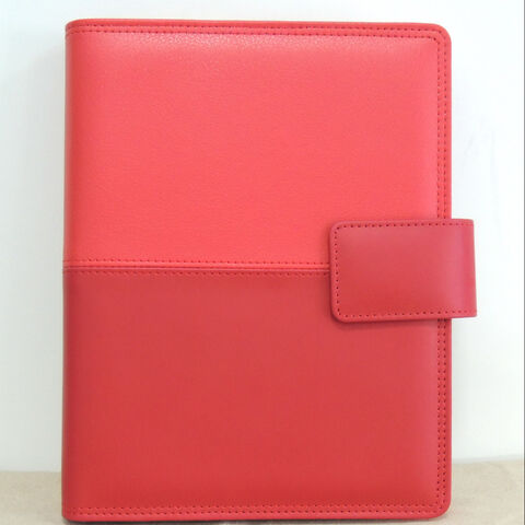 Bulk Buy China Wholesale Pu Cover Organizer/notebook With Metal Binder ...