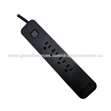 4 Way Usa American Type 4 Usb 3.1a Smart Power Extention Socket Usb ...