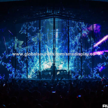 Invisible 3D Holographic Projection Screen Hologram Scrim For Stage ...