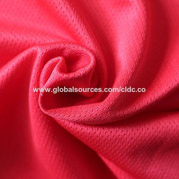 Buy Wholesale China 100% Polyester Jacquard Knitted Dry Fit Mesh Fabric ...