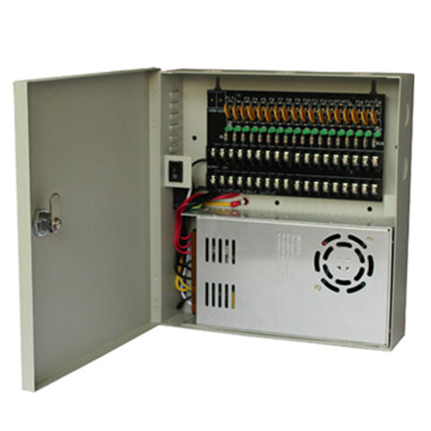 Buy Wholesale China 12v 30a 18-channel Ul-approved Cctv Power Supply ...