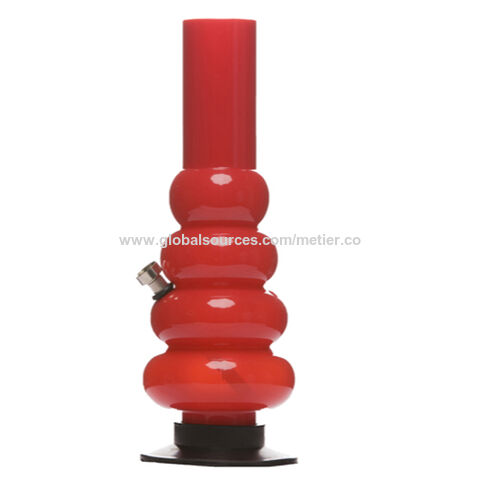 Metier 12 Inch Tall 4 Bulb Acrylic Water Bong Smoking Water Pipe Bong Plastic Bong Wholesale ...