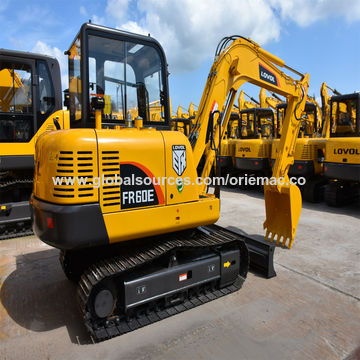 Buy Wholesale China Small Excavator , Small Crawler Excavator 6ton Mini Excavator Foton Lovol ...