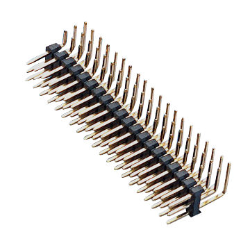 Buy Wholesale China 2.54 X 2.54mm Pin Header, Triple Rows And Right Angle Type & 2.54 X 2.54mm ...
