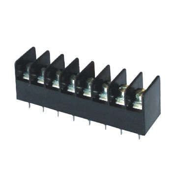 6.35mm Pitch Barrier Terminal Block with 300V Rated Voltage, 6.35mm ...