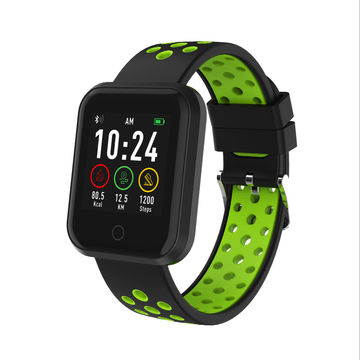 Square Smart Watch with IP68 Waterproof, Metallic case, Heart Rate and ...