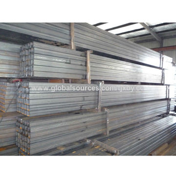 China Galvanized Steel Rectangular Hollow Section with 0.9 to 10mm Wall ...