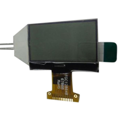 128x64 Graphic LCD Display Module, Dot-matrix LCD Module, White ...