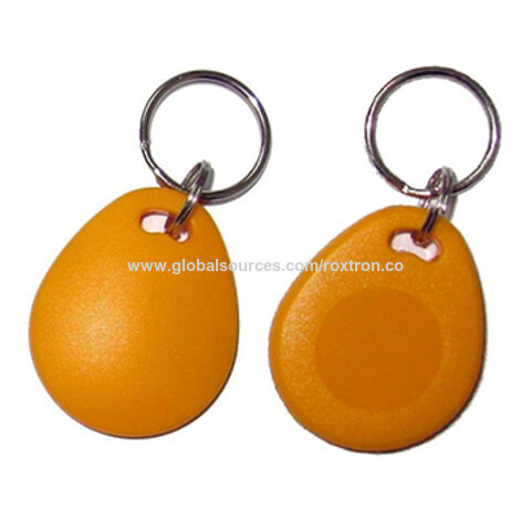 NFC Key Chain with NTAG213, Operating at 13.56MHz, Compliant with NFC ...