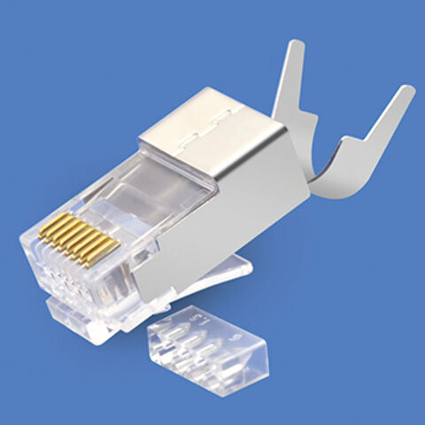 Buy Wholesale China Cobtel 2-piece Cat7 Rj45 Connector With Insert ...