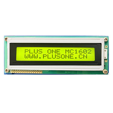 Buy Wholesale China Standard Lcd Module 16 Characters X 2 Rows Stn Y/g Type Lcd With Yellow ...